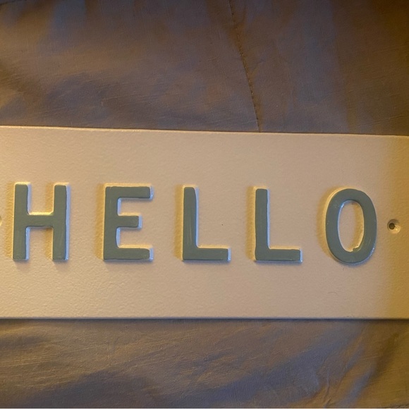 Wall Decor | Sign To Hang On Wall Hearth Hand | Poshmark